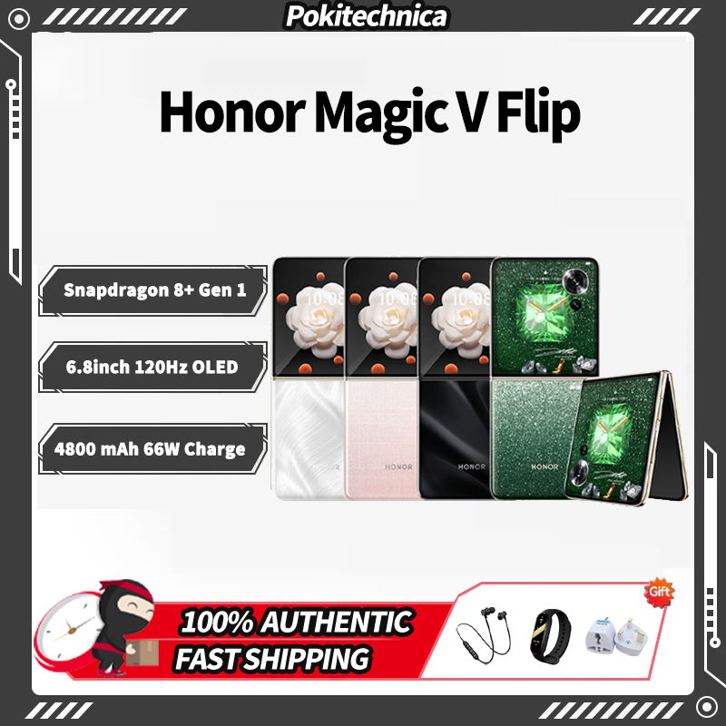 Honor Magic V Flip Jimmy Choo Limited Edition Snapdragon 8+ Gen 1 6.8 ...