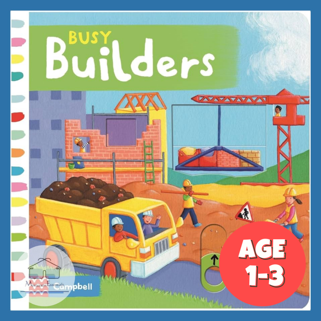 (Busy Builders) Campbell Busy Book Series Interactive Board Book for ...