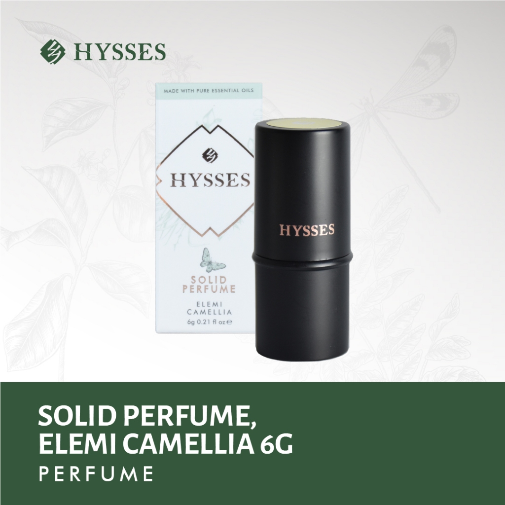 Hysses Solid Perfume, Elemi Camellia 6g | Shopee Singapore