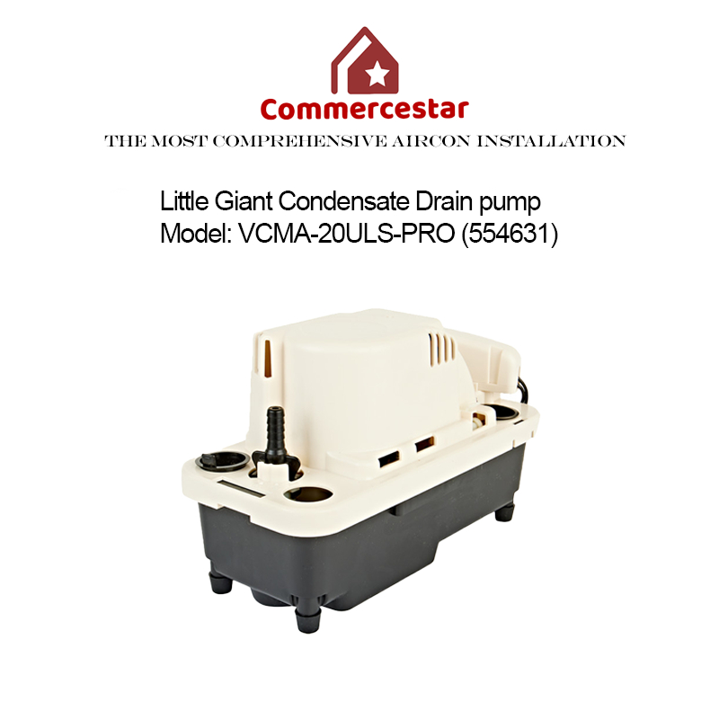 Little Giant Aircon Condensate Drain Water Pump VCMA-20ULS-PRO | Shopee ...