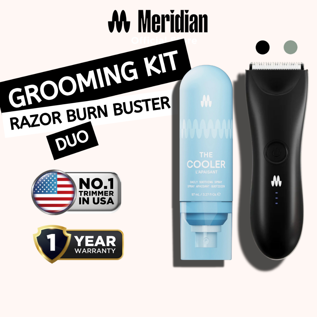 The Razor Burn Buster Duo Package by MERIDIAN: Waterproof Electric ...