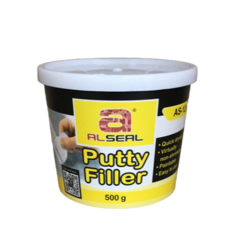 Alseal Putty Filler with Spatula 500g | Shopee Singapore
