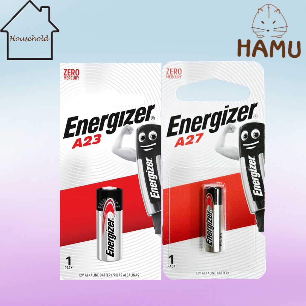 🐹 -MPQ 4- Energizer® 27A | 23A , 12V Alkaline Battery A27 | A23 [Hamu ...