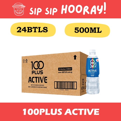 100Plus Isotonic Bottle Drink - Active 500ml (Non-Carbonated) | Shopee Singapore