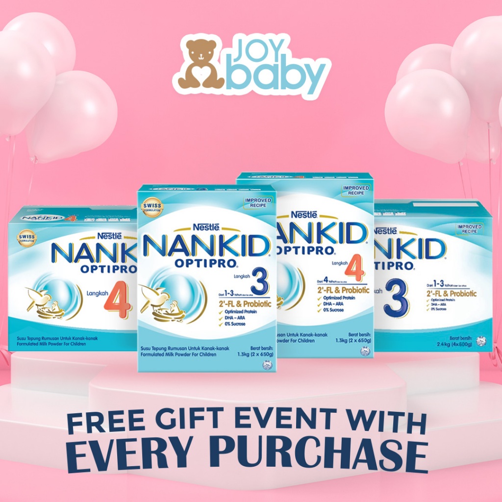 (Local seller)(Free gift event) NANKID Optipro Stage 3 & 4 (1.3kg/2.2kg ...