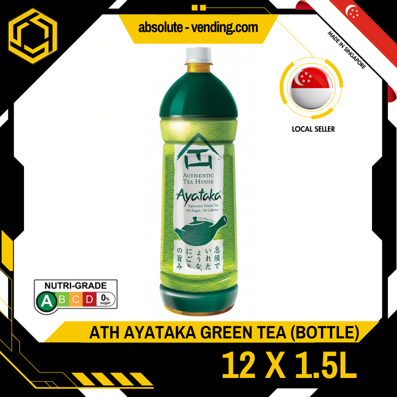 AUTHENTIC TEA HOUSE Ayataka Green Tea 1.5L X 12 (BOTTLES) | Shopee ...