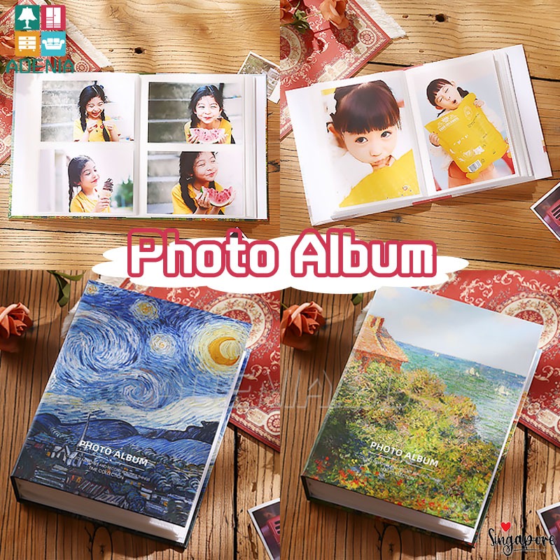 【SG】3R 4R Photo Album Large Capacity Family Wedding Picture Albums Hold ...