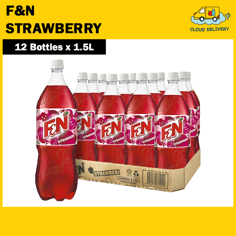 F&N Bottled Drink - Strawberry (12 x 1.5L) | Shopee Singapore