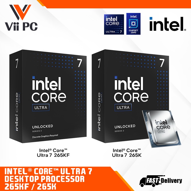Intel® Core™ Ultra 7 Processor 265K / 265KF 30M Cache, up to 5.50 GHz ...