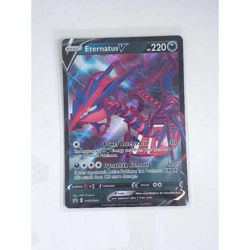 Pokemon swsh064 eternatus v promo card | Shopee Singapore