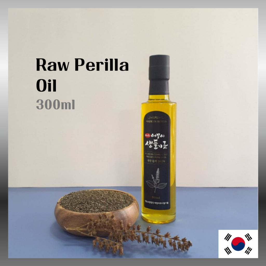 Perilla Oil / Made in Korea / [YECHEON OMUI] Korean Raw Perilla Oil ...