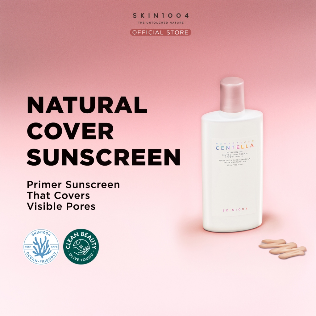 SKIN1004 Madagascar Centella Poremizing Tinted Sun Cream | Shopee Singapore