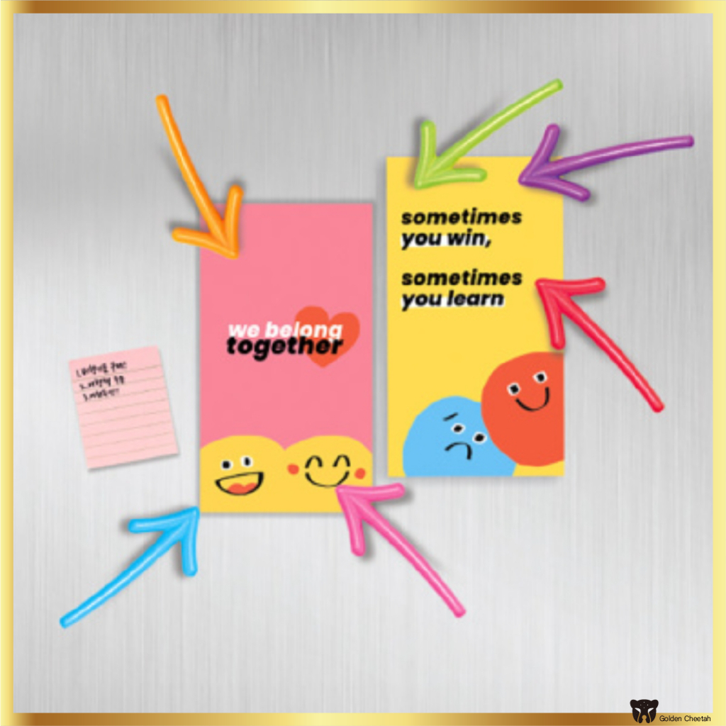 Daiso Korea Arrow Magnets for Fridge and Magnetic Boards | Shopee Singapore