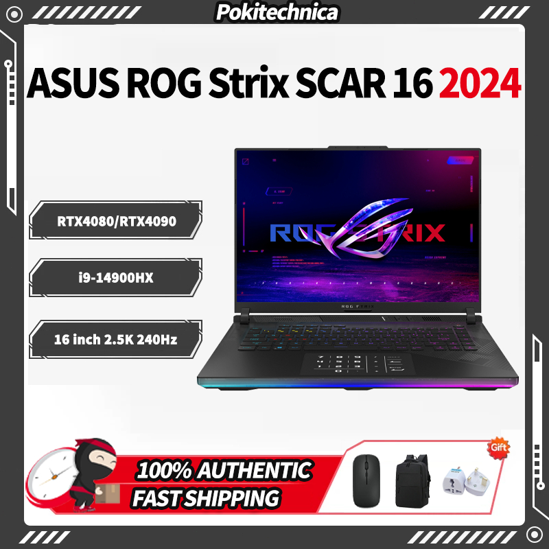 ASUS ROG Strix SCAR 16 2024 i9-14900HX RTX4080/RTX4090 16 inch 240Hz 2 ...