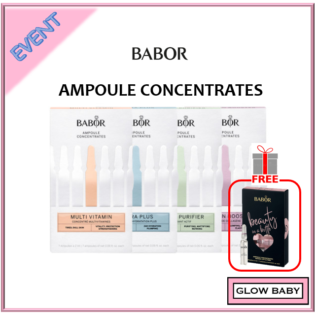 [Babor] Babor Ampoule Concentrates Series 2ml*7ea Vitamin / Hydrating ...