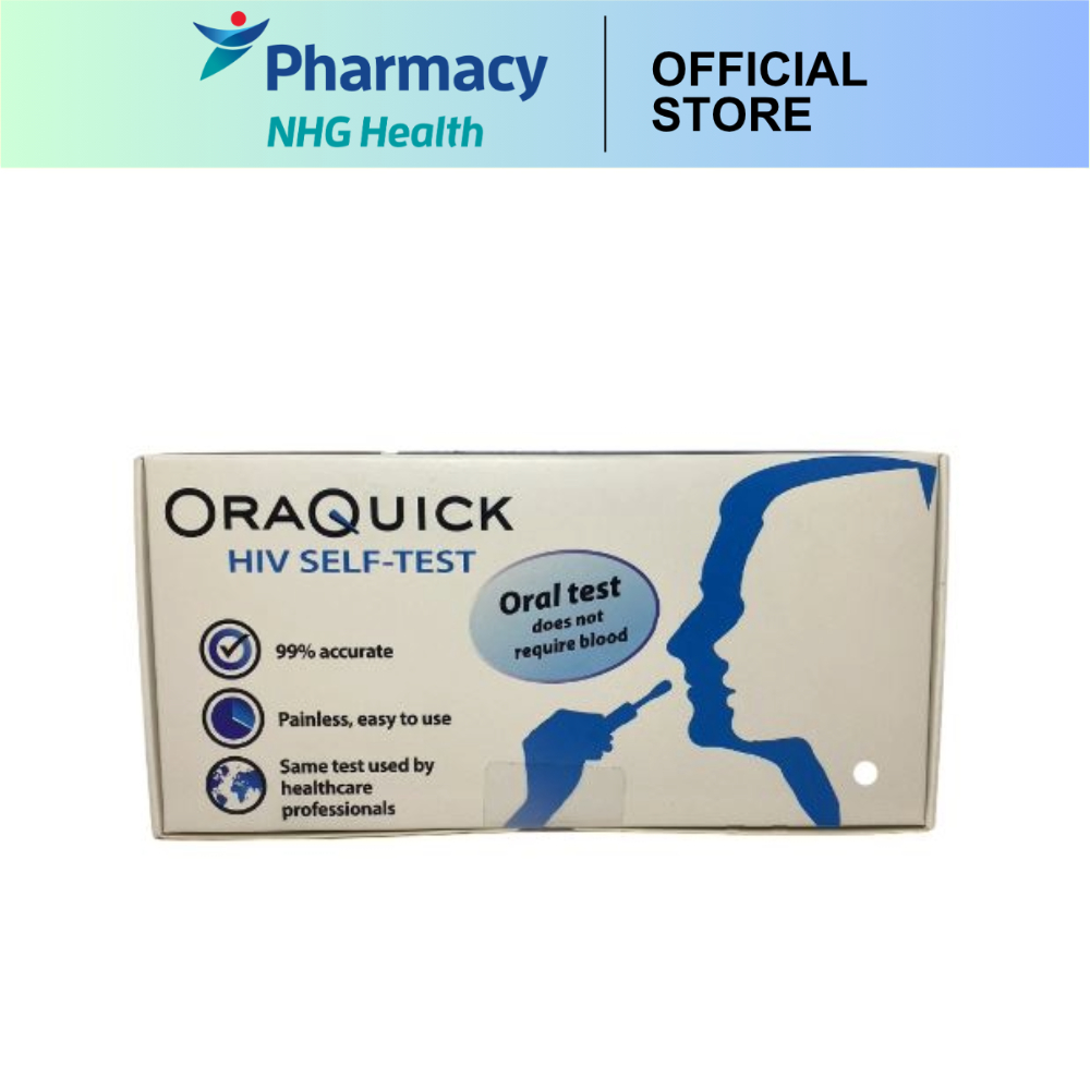 OraQuick HIV Self-Test Kit 1s (Discreet packing) | Shopee Singapore