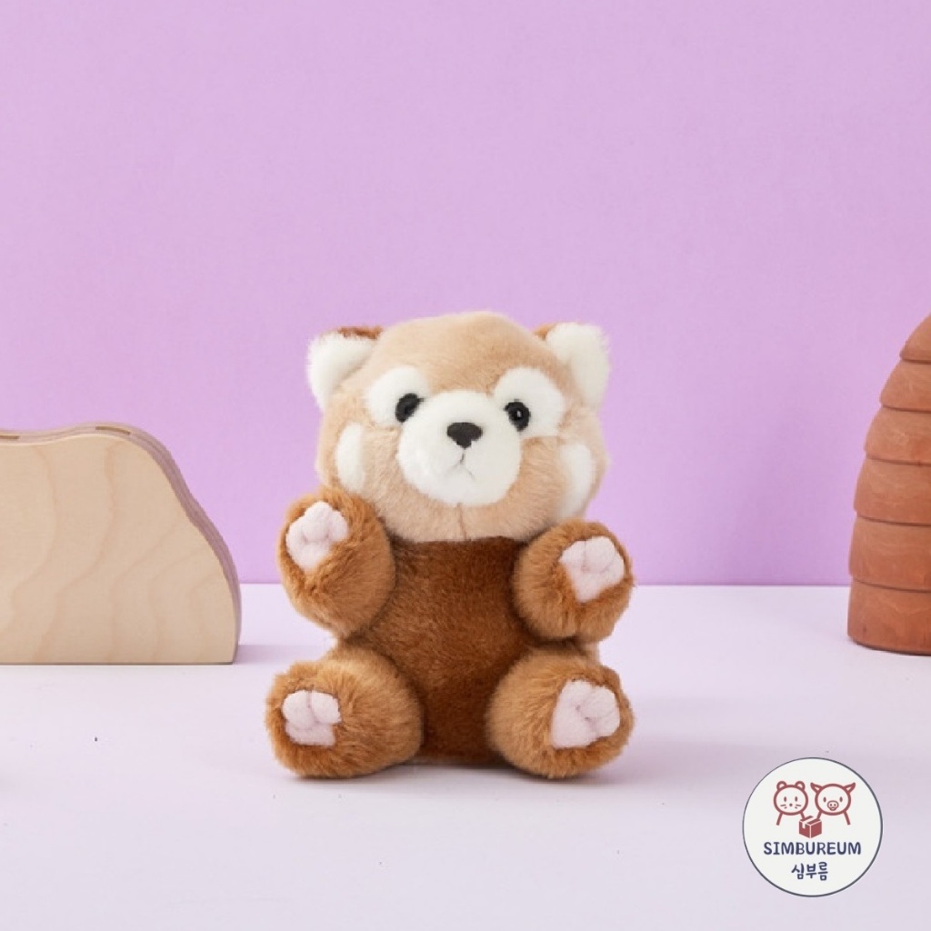 [Everland] Korea Officials Merch Red Panda Baby Plush Doll (XS ...