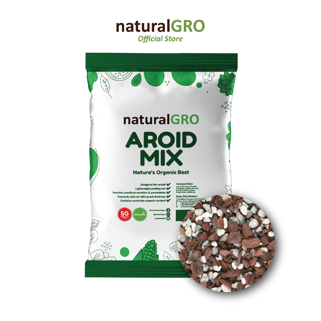 naturalGRO Aroid Mix 5L | Shopee Singapore