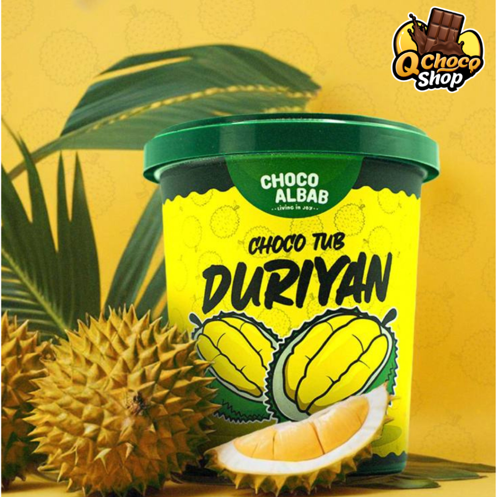 [Limited Edition] Duriyan Choco Tub by Choco Albab (250g) | Shopee ...