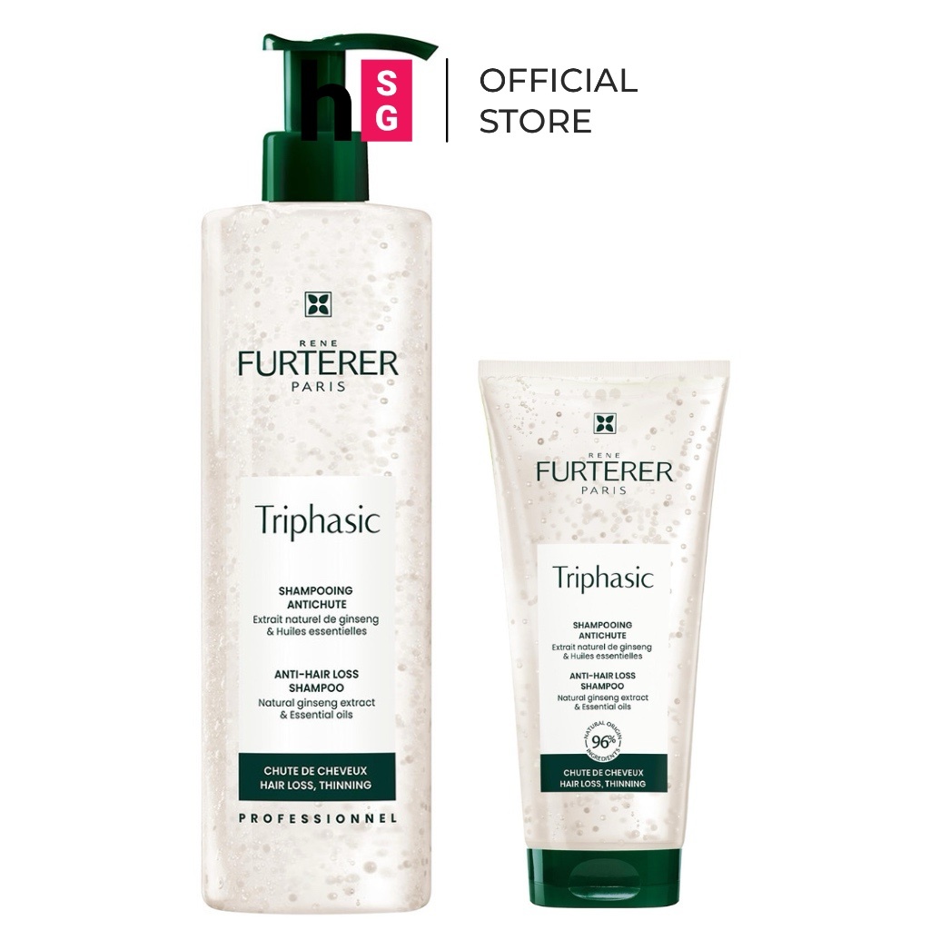 RENE FURTERER Triphasic Anti-Hair Loss Shampoo - 200ml/500ml | Shopee ...