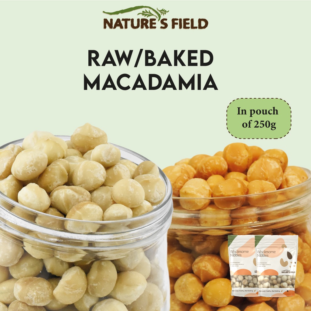 Raw/Baked Macadamia Nuts 250g | Shopee Singapore