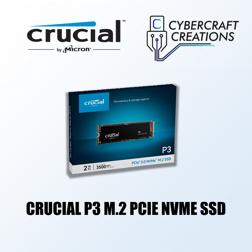 Crucial P3 M.2 M2 NVMe PCIe Gen3x4 SSD Gen 4 2280 Storage Disk Drive ...