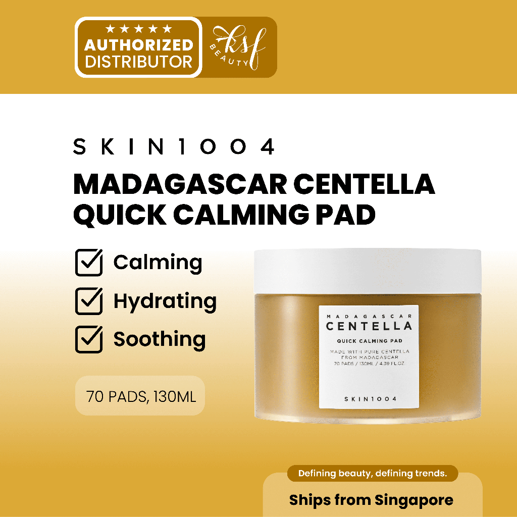 Skin1004 Madagascar Centella Quick Calming Pad (70 Pads, 130ml ...