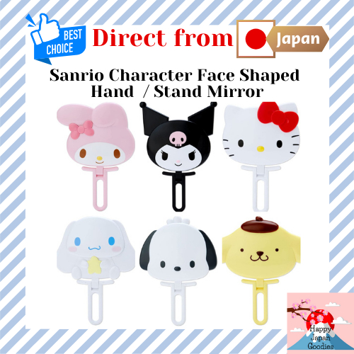 Sanrio Character Face Shaped Hand Mirror / Stand Mirror [Direct from ...