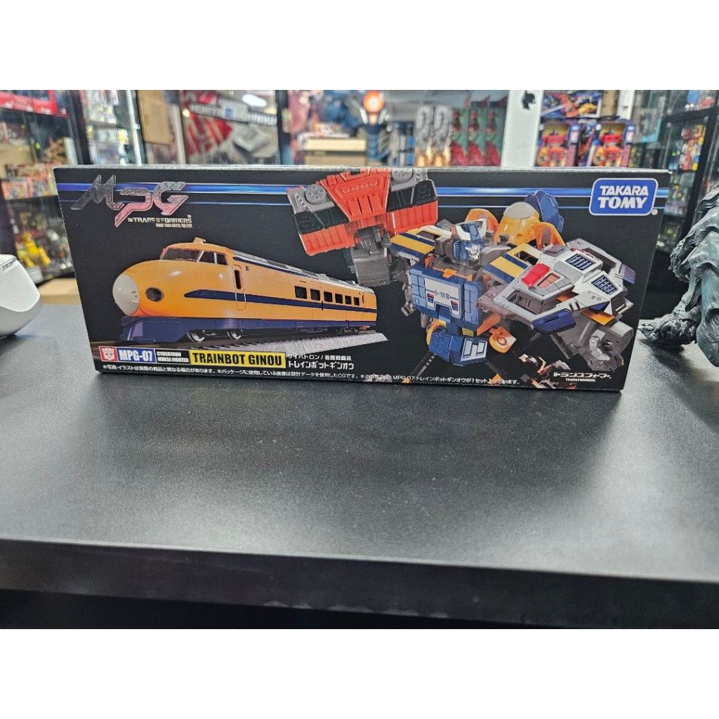 Takaratomy Masterpiece MPG-07 Mpg07 Trainbot Raiden Ginou | Shopee ...