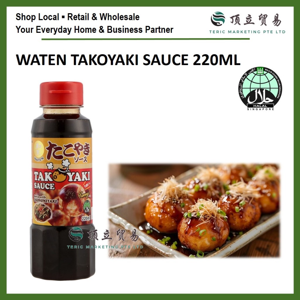 [Mix Bundle] Waten Japanese Mirin Takoyaki Sushi Vinegar Shoyu Soy ...