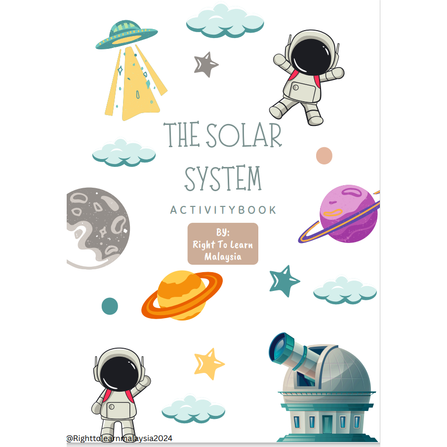 PDF/SOFTCOPY Solar System Activity Pack. Learn about space, 8 different ...