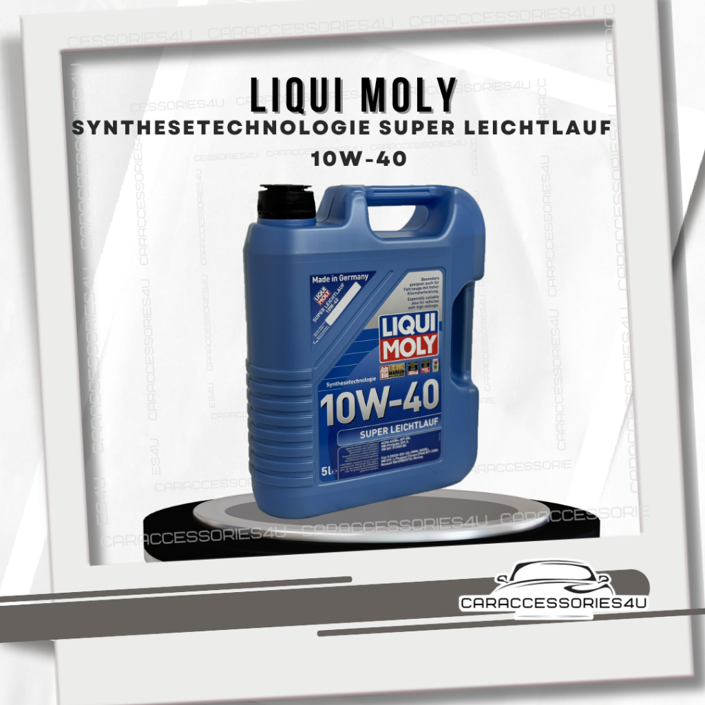 Liqui Moly Super Leichtlauf Engine Oil 10W-40 5L | Shopee Singapore