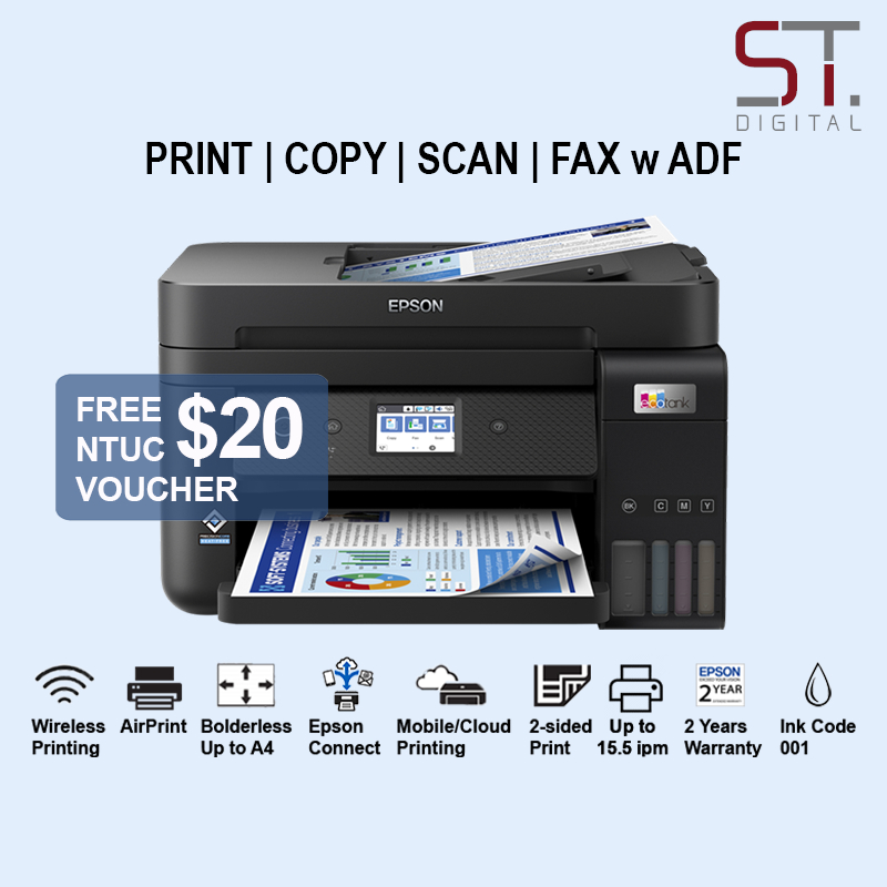 Epson L6290 Replacement of L6190 Business Wi-Fi Duplex All-in-One Ink ...