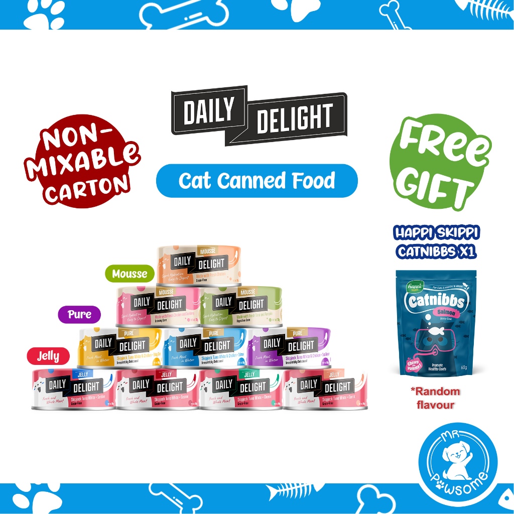 [FREE Treat] Daily Delight Pure / Daily Delight Jelly / Daily Delight ...
