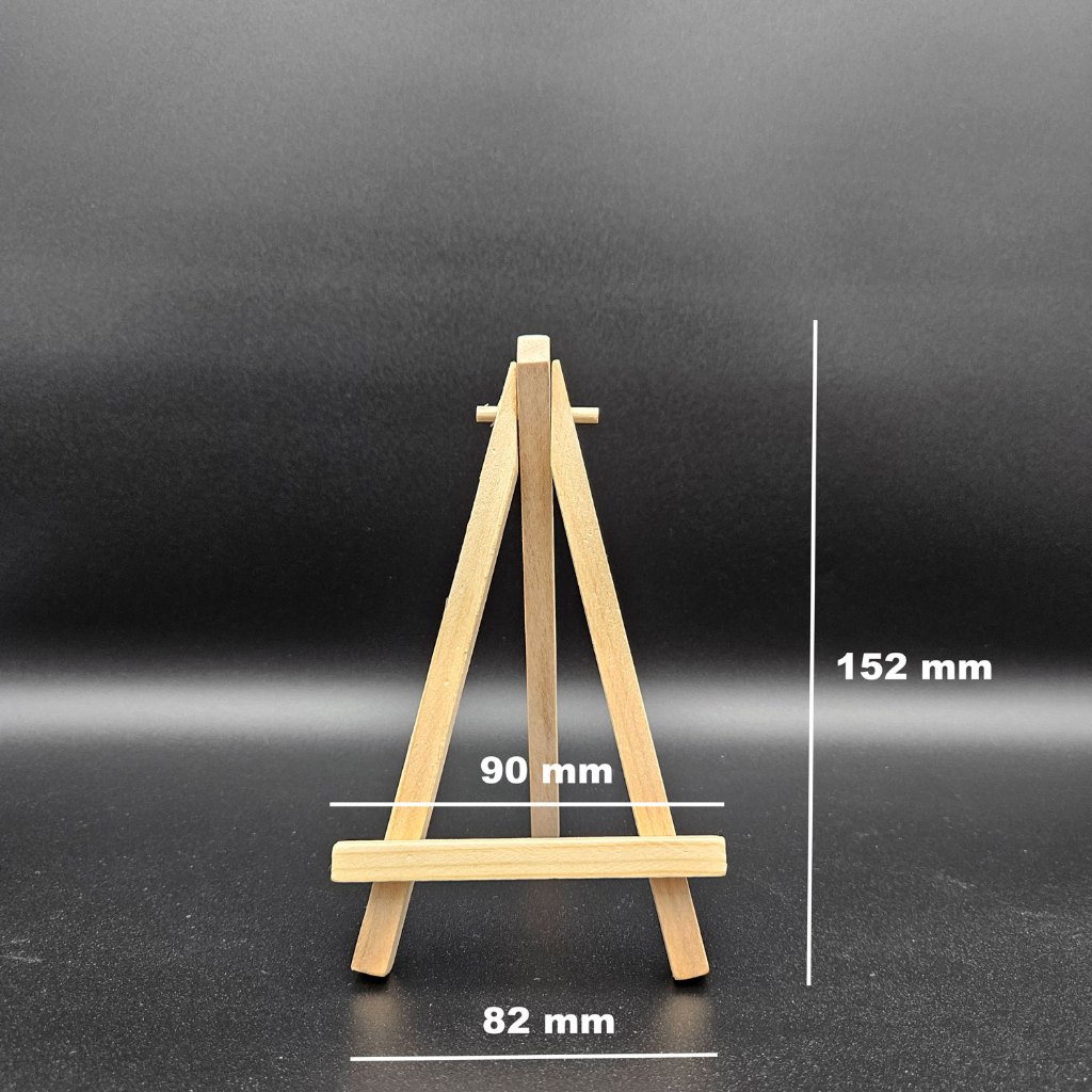 Mini Easel Wooden Display Stand Artist Wooden Easels 8x15 cm 6 inch ...