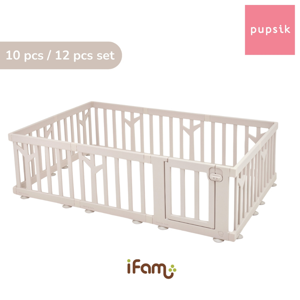 IFAM Birch Baby Play Yard w/ Door Set - 10/12pcs (2 Colors) | Shopee ...