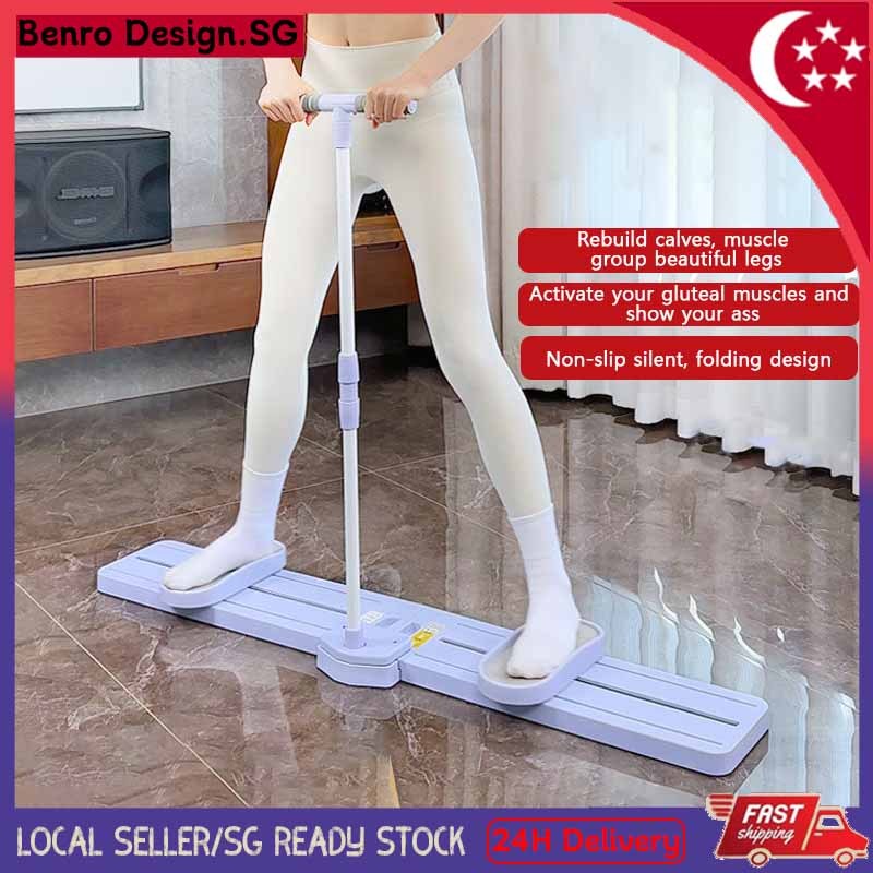 SG in STOCK Foldable Leg Exrcise Equipment Leg Sliming Ski Trainer ...