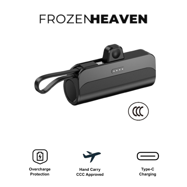 [SG Ready Stock] Mini Portable Charger CCC Certified Powerbank 2in1 ...