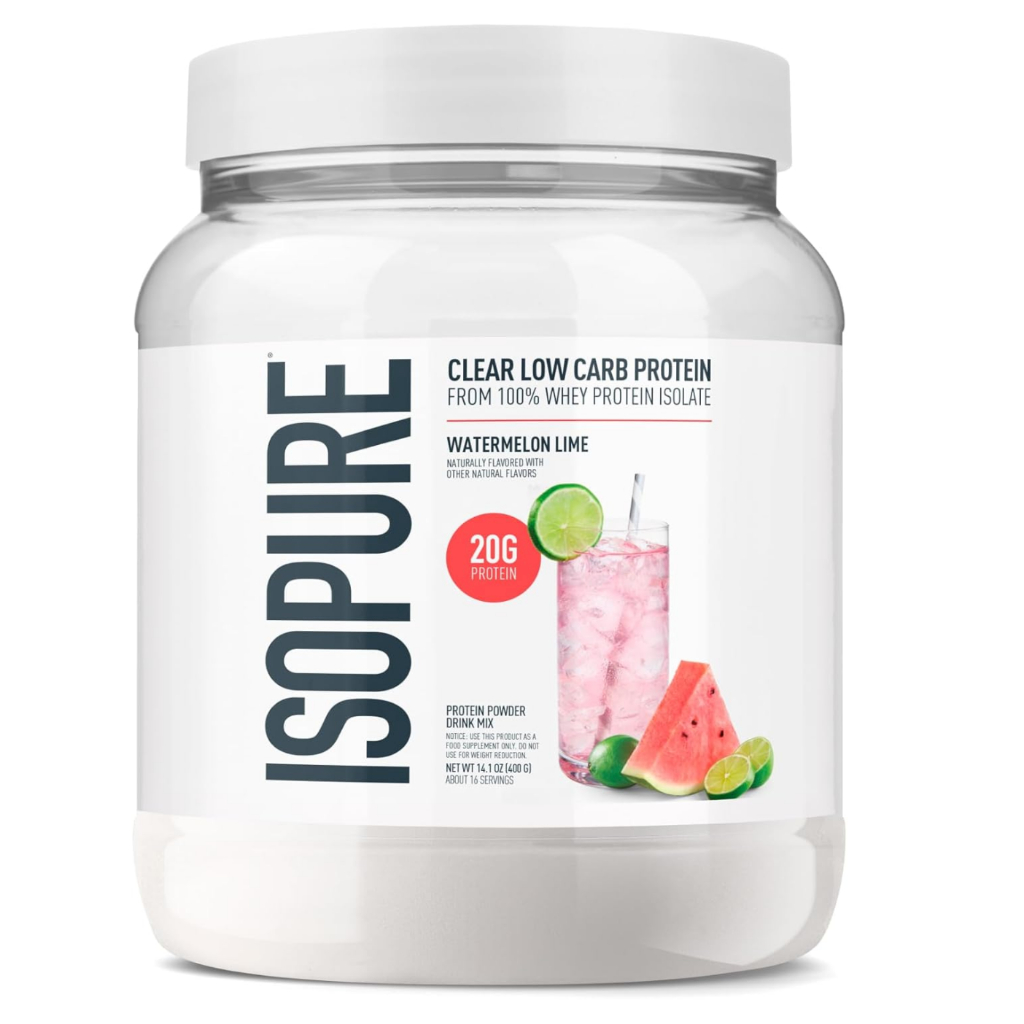 Isopure Clear Whey Isolate Protein Zero Sugar 16 Servings 400g | Shopee ...