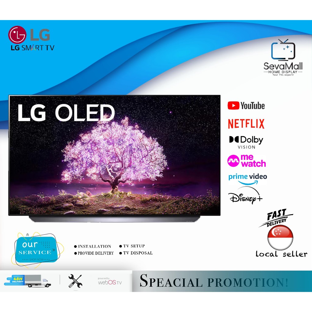 LG OLED C1 Series 48”/65"/77" Inches 55C1 65C1 77C1 Alexa Built-in 4k ...