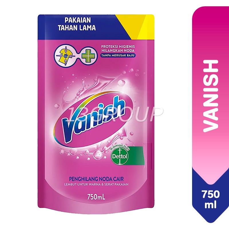 Vanish Liquid Pink Refill Fabric Stain Remover, 750ml | Shopee Singapore