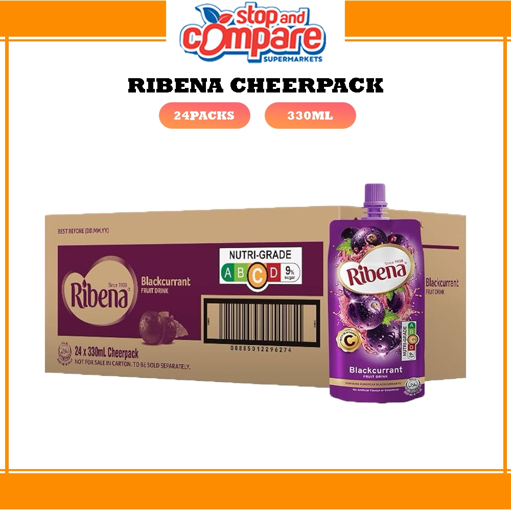 Ribena Cheerpack Blackcurrant (24 x 300ML) | Shopee Singapore
