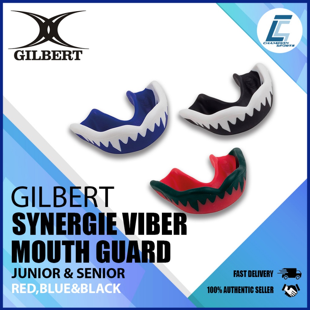 Gilbert Synergie Viper Mouth Guard (Junior & Senior) (GIL15P001/002 ...