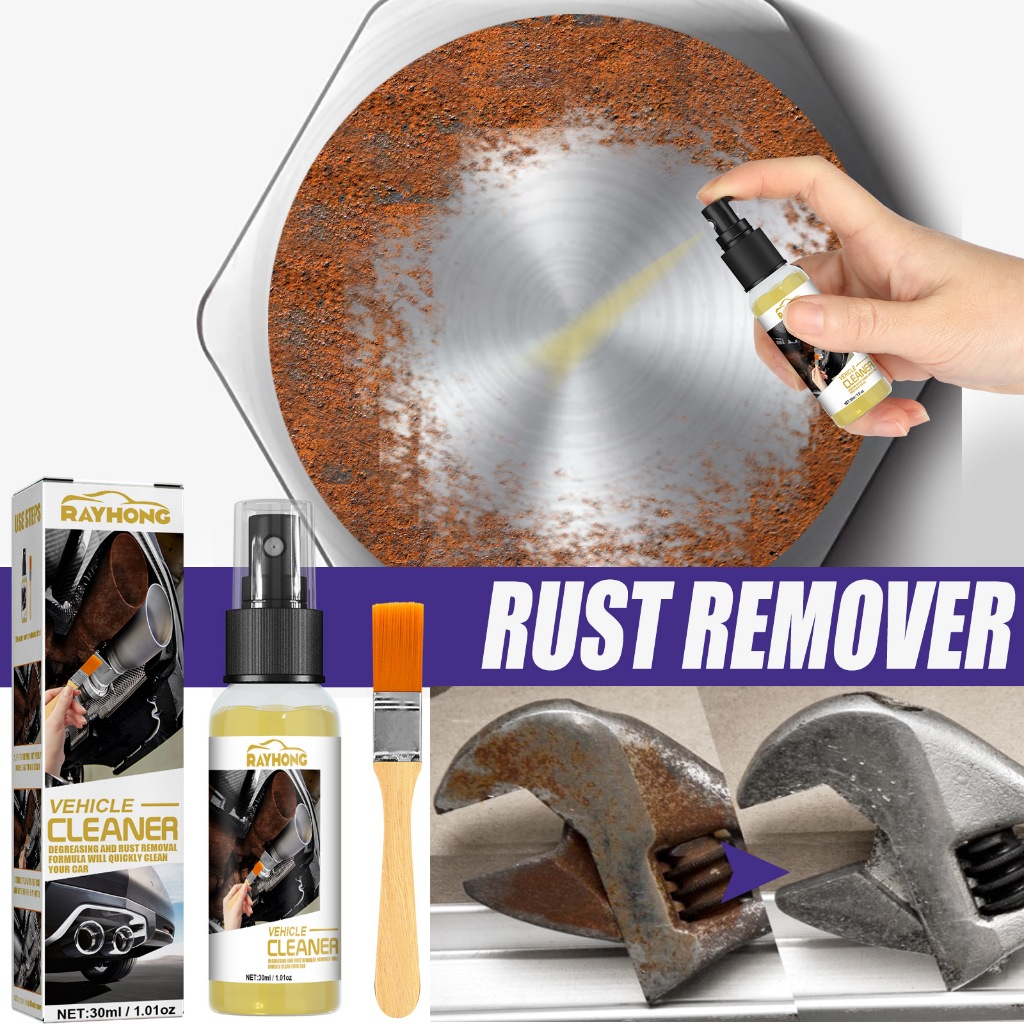 In Stock>Car rust removal spray Car wheel hub tire rim door lock ...