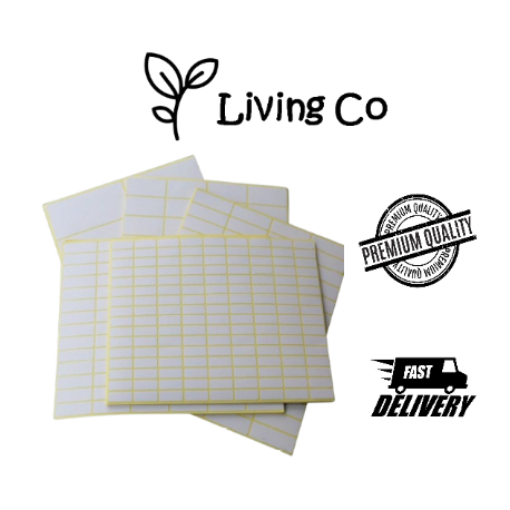 A5 White Blank Sticker Label Self-Adhesive Paper (Print + Handwritten ...