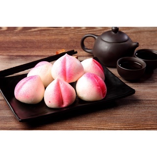 QF Hong Kong Longevity Bun 6pcs港式寿包仔 (六粒) DimSum Bun/Bao 点心包点 *Handmade ...