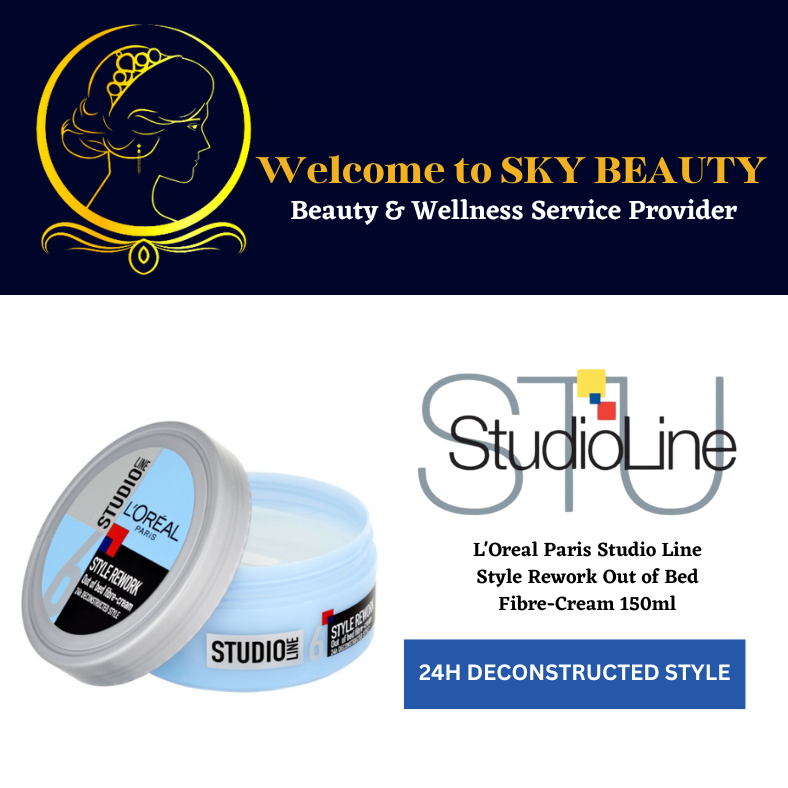 L'oreal Studio Line Style Rework Out of Bed Fibre-Cream 150ml 24hr ...