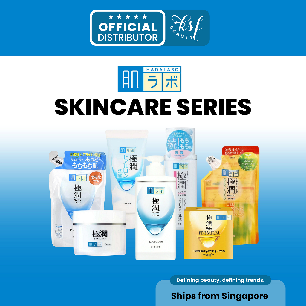 Hada Labo Skincare Bundle | Premium Hydration Series | Milk, Lotion ...
