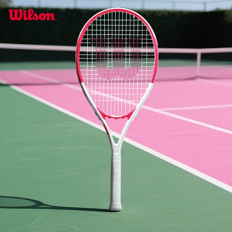 Wilson Intrigue Tennis Recreational Racket Pink Edition (Strung ...