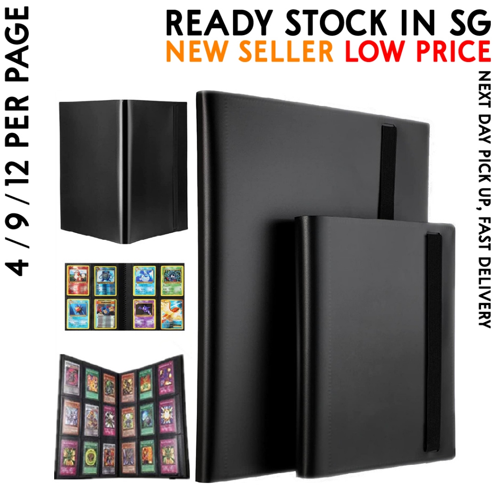 card binder up to 480 slots 9 colors | Shopee Singapore